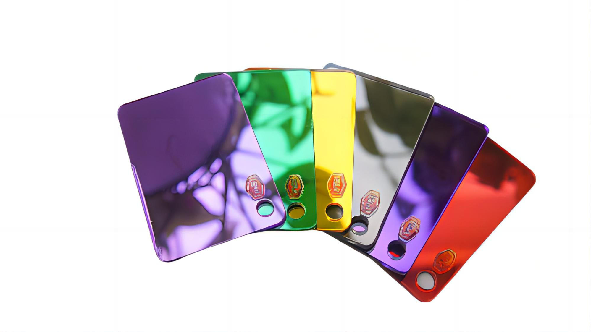 Laser Cutting PMMA 1220*2440mm Double Sided Mirror Sheet With Self ...