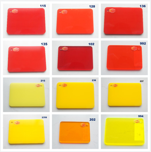 Custom Colored Acrylic Red Translucent Acrylic Sheet For Unique And ...