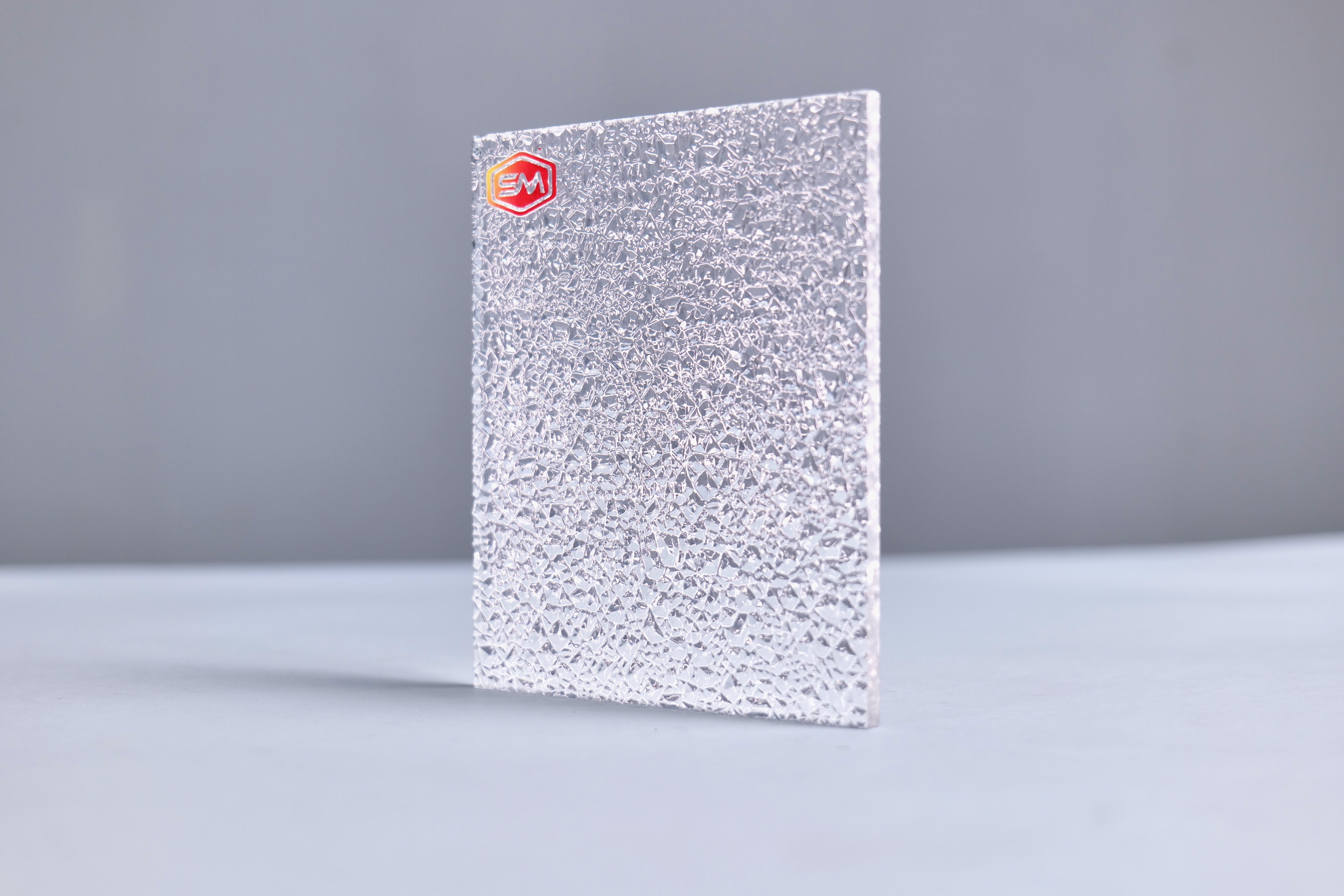 Plexiglass 3mm Thick Transparent Clear Textured Acrylic sheet for Bathroom